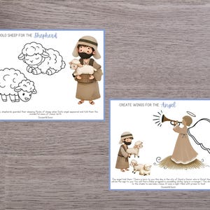 Nativity Story Playdough Mats: Christmas Bible Activity (PDF Download ...
