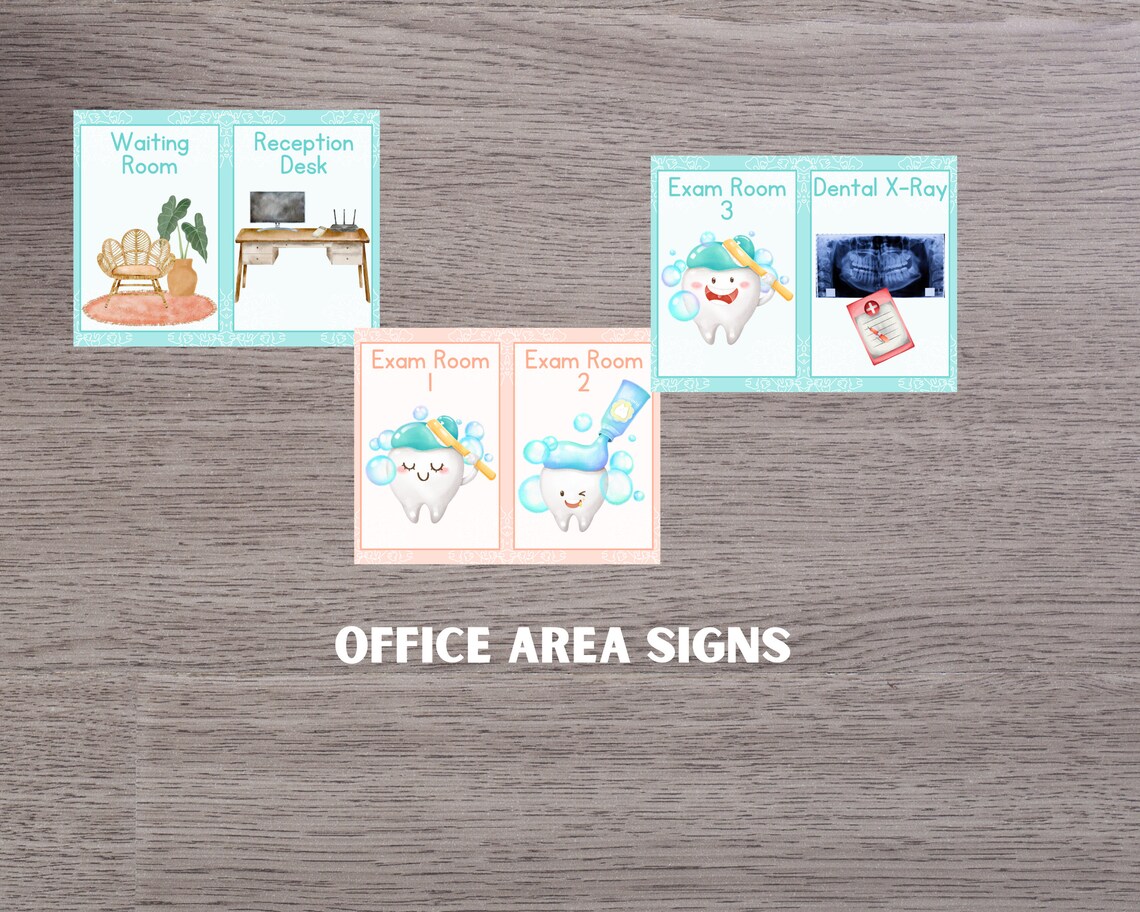 Dentist Dramatic Play Printable, Dentist Office Pretend Play, Classroom ...