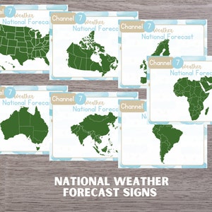 Weather Station Pretend Play, Weather Channel Dramatic Play, Classroom ...