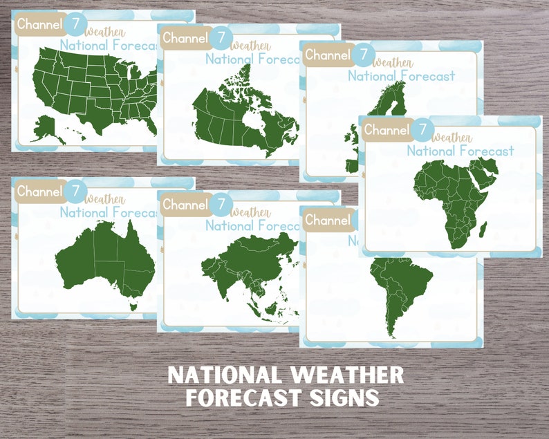 Weather Station Pretend Play, Weather Channel Dramatic Play, Classroom ...