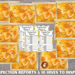 Beekeeper Honey Farm Dramatic Play Set: Printable Pretend Play (PDF ...