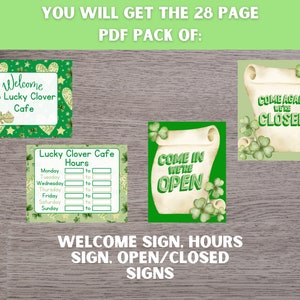 St. Patrick's Day Dramatic Play, Pretend Play Printable, Classroom ...