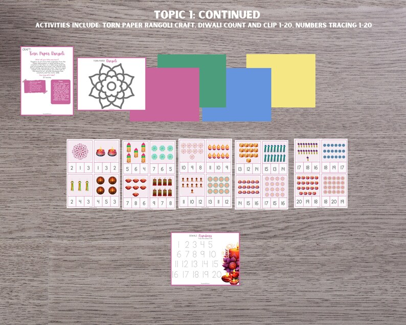 DIWALI Unit Study, Diwali Printable Activities, Cultural Celebrations ...