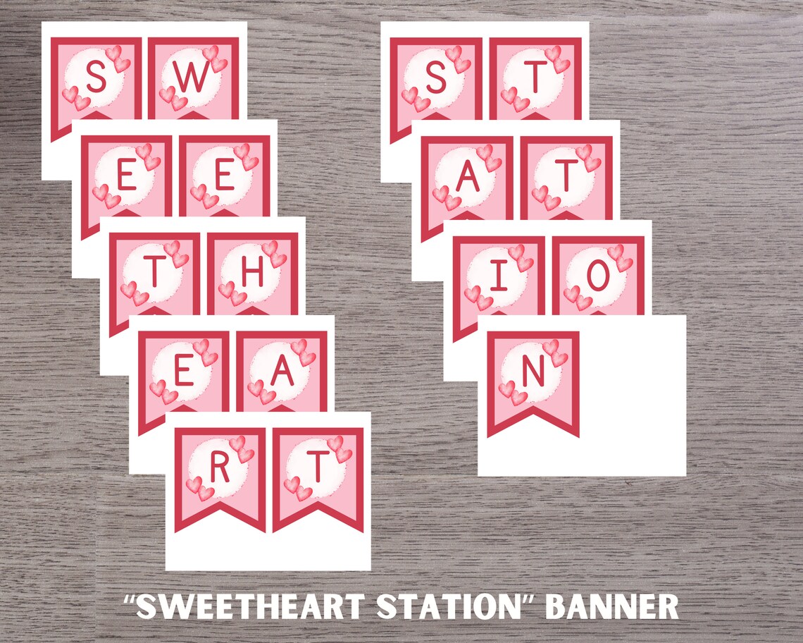 Valentine's Day Dramatic Play, Sweetheart Station Pretend Play ...