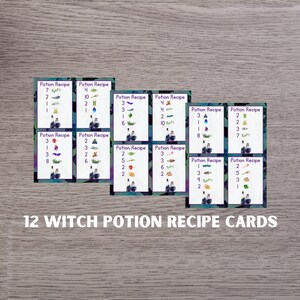 Halloween Potion Shop Dramatic Play Set: Printable Pretend Play (PDF ...