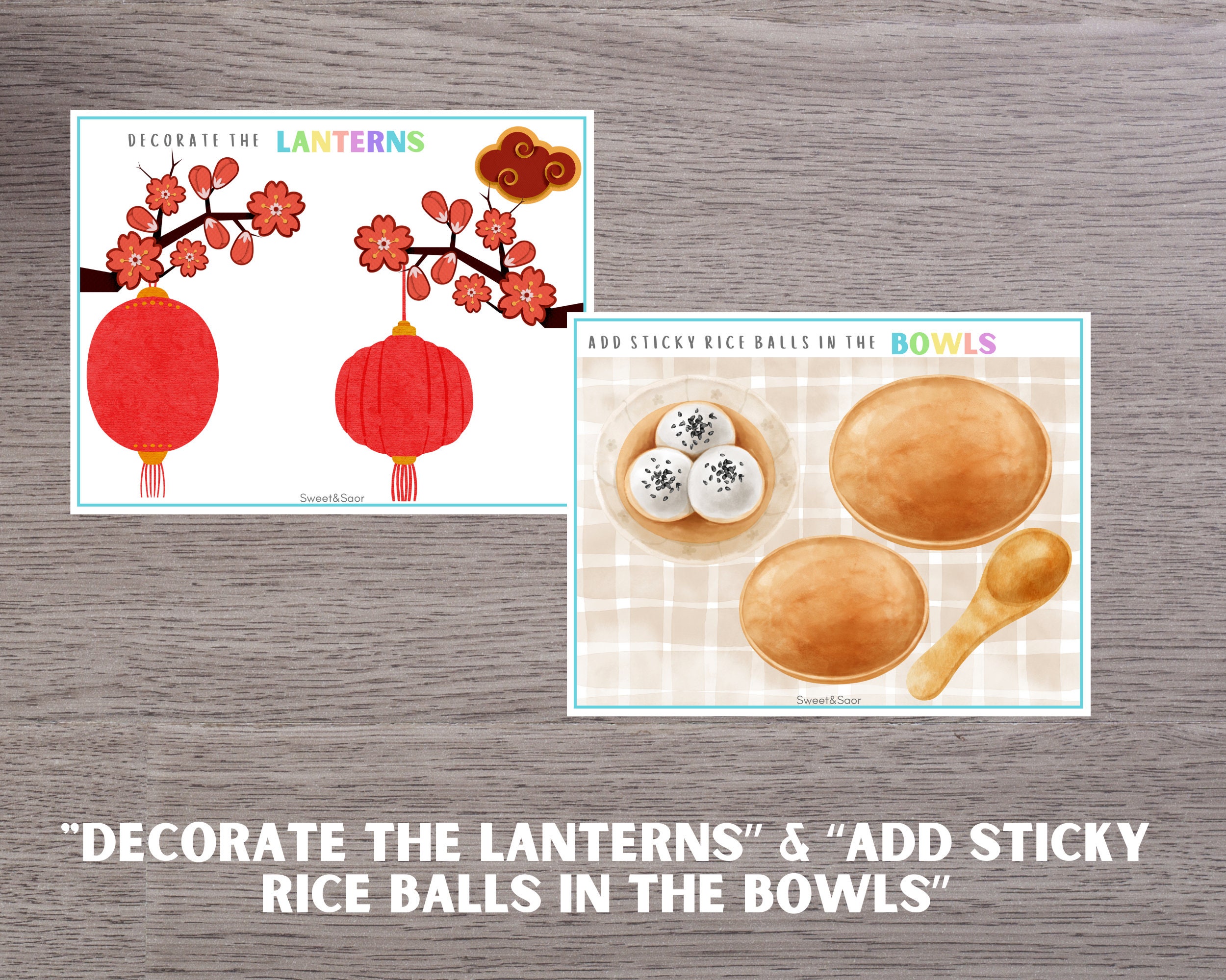 Lunar New Year Playdough Mats, Printable Play Dough Mats, Lunar New ...