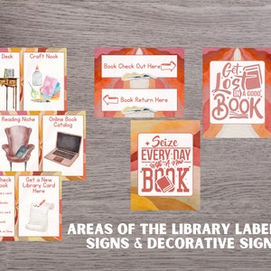 Library Dramatic Play, Pretend Play Printable, Classroom Dramatic Play ...