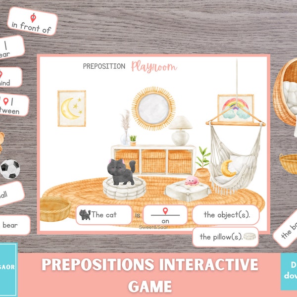 Montessori Parts of Speech - Etsy