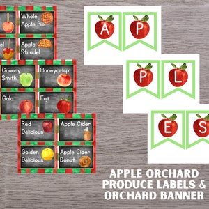 Apple Orchard Pretend Play, Apple Orchard Dramatic Play, Homeschool ...
