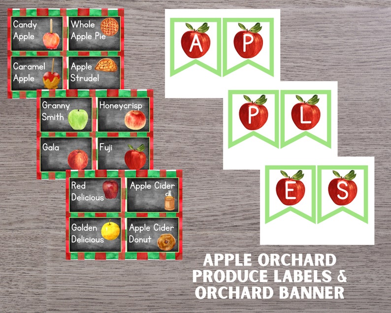 Apple Orchard Pretend Play, Apple Orchard Dramatic Play, Homeschool ...