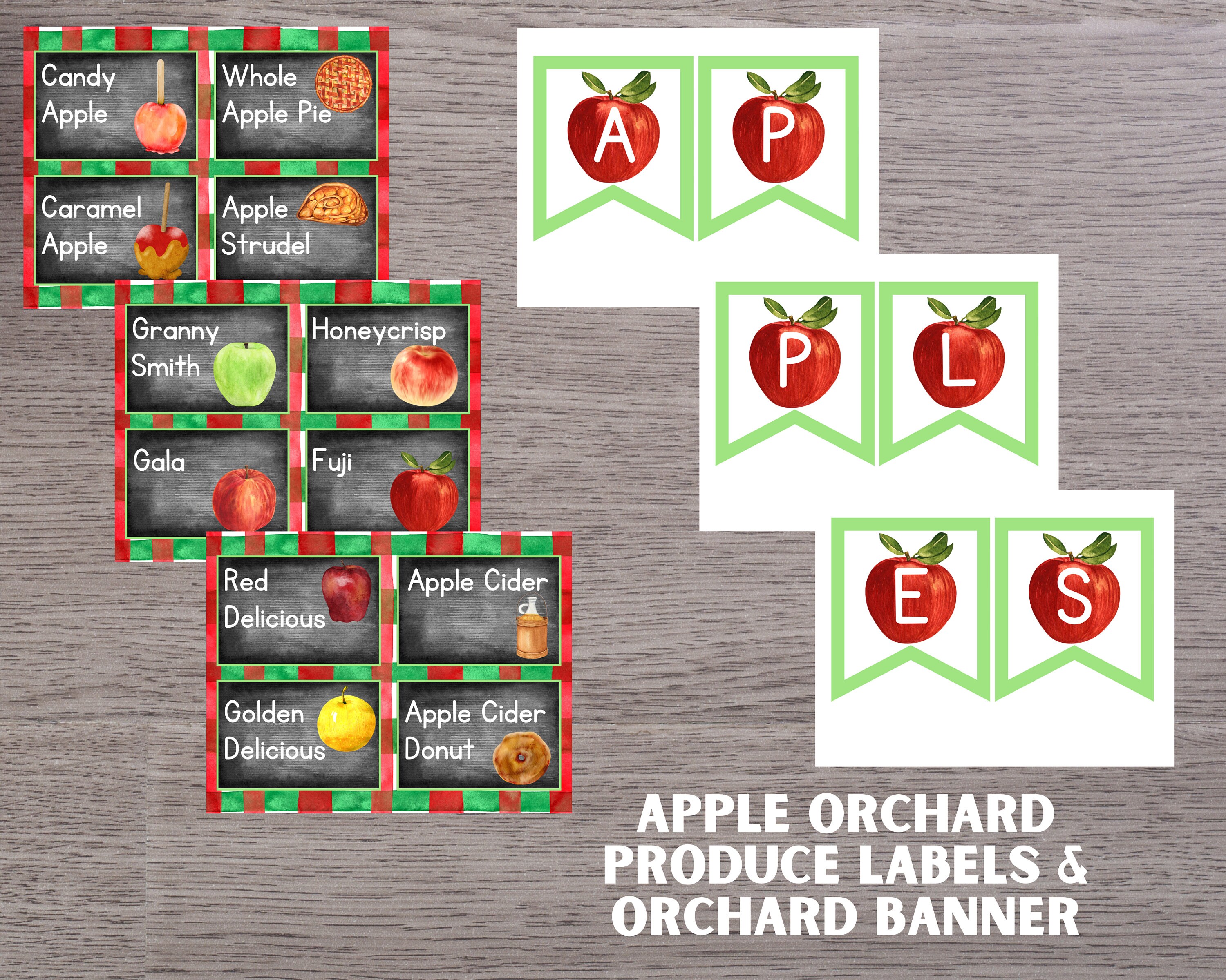 Apple Orchard Pretend Play, Apple Orchard Dramatic Play, Homeschool ...