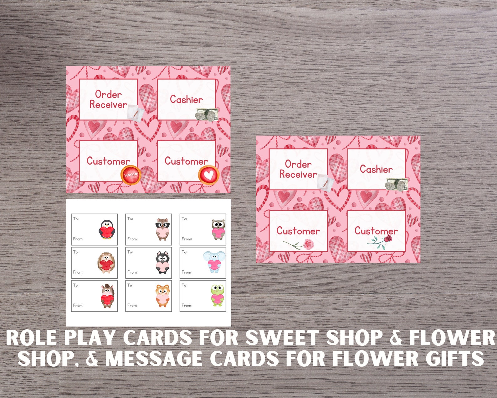 Valentine's Day Dramatic Play, Sweetheart Station Pretend Play ...