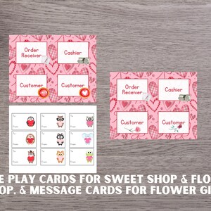 Valentine's Day Dramatic Play, Sweetheart Station Pretend Play ...