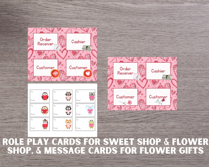 Valentine's Day Dramatic Play, Sweetheart Station Pretend Play ...