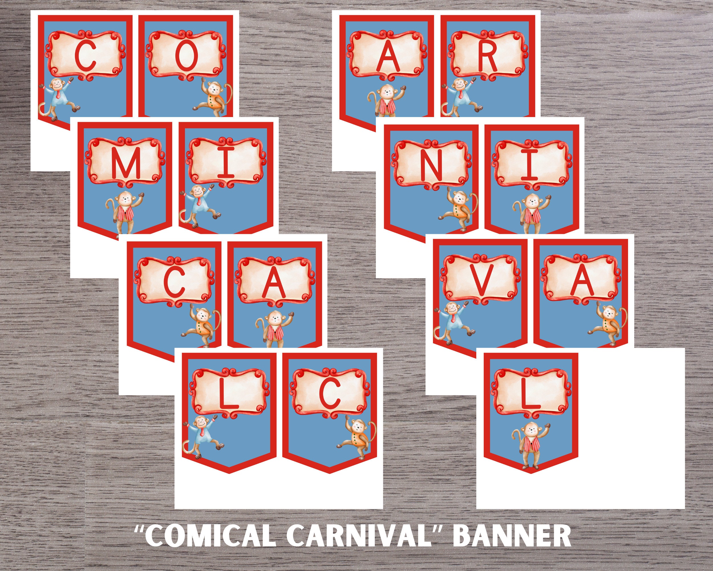 Carnival Dramatic Play Set: Printable Pretend Play (PDF Download) - Etsy
