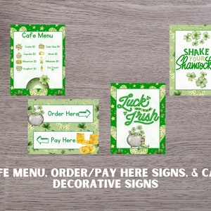 St. Patrick's Day Dramatic Play, Pretend Play Printable, Classroom ...