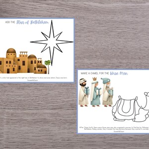 Nativity Story Playdough Mats: Christmas Bible Activity (PDF Download ...