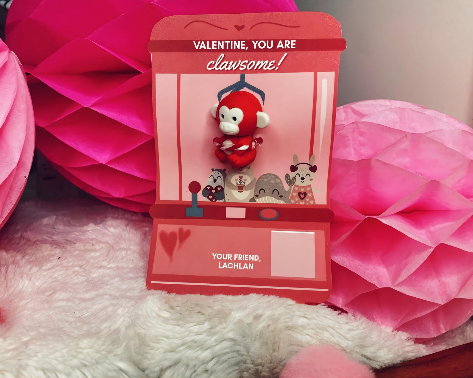 Kids Desk Pet Valentines: Printable Classroom Valentine Cards - Etsy