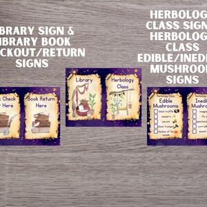 Magic School Dramatic Play Set: Printable Halloween Pretend Play (PDF ...