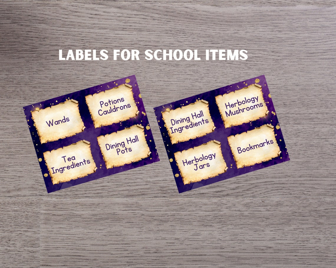 Magic School Dramatic Play Set: Printable Halloween Pretend Play (PDF ...
