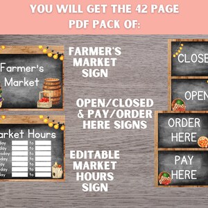Farmer's Market Pretend Play Printable, Farmer's Market Dramatic Play ...