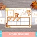 Autumn Leaves Ten Frame: Preschool Math Activity (PDF Download) - Etsy