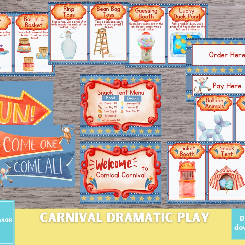 Carnival Games - Etsy