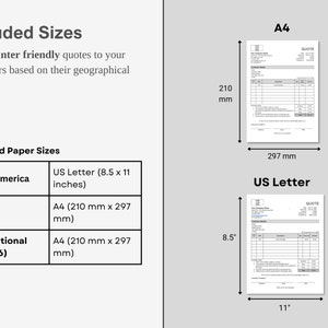 Editable Business Quotation Template. Google Docs Quotation. MS Word ...