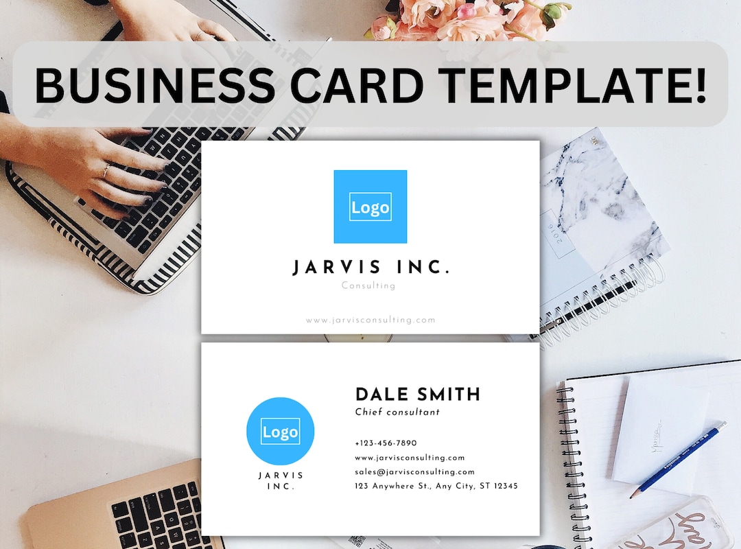 Simple Business Card Template for Small Business Entrepreneurs ...