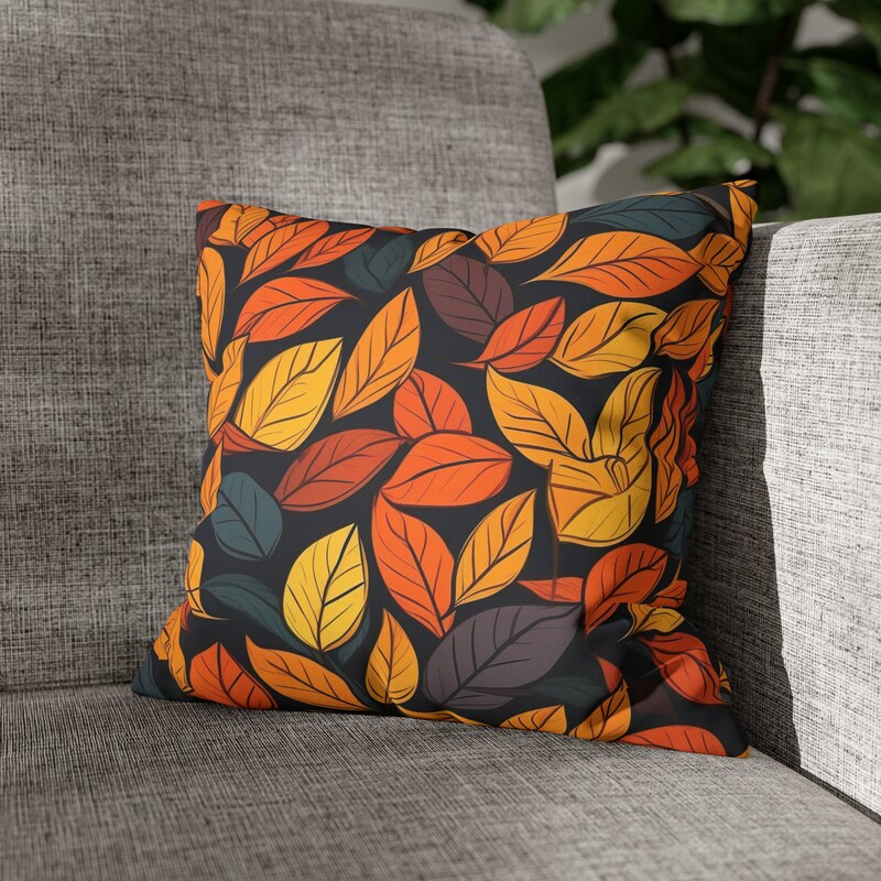 Leaf Pillow Cover - Etsy