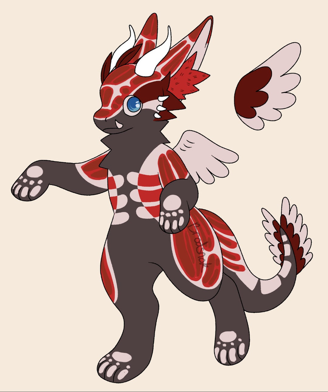 Mystery Angel Dragon Design - Etsy