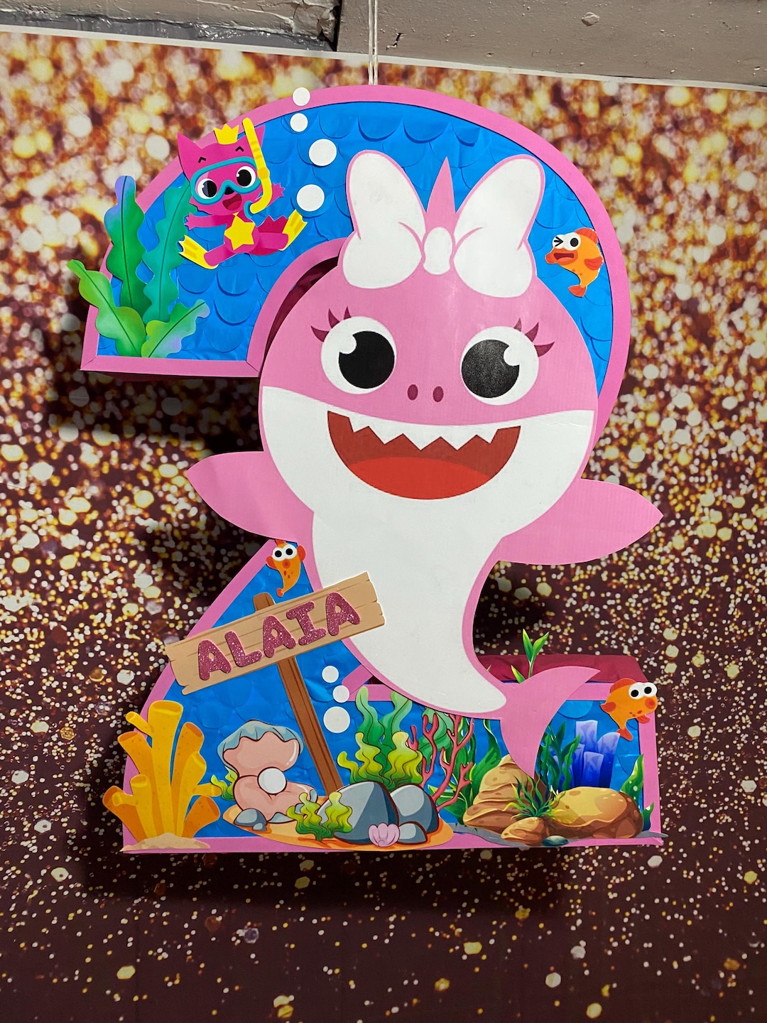 Pink Shark Piñata - Etsy