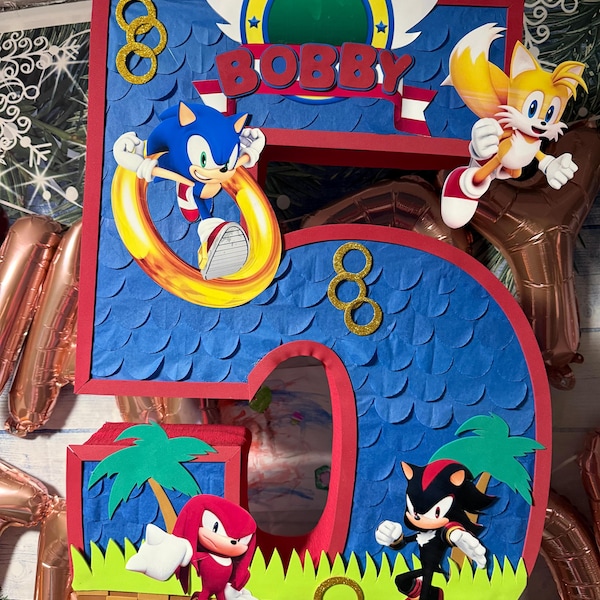 Sonic the Hedgehog Pinata - Etsy