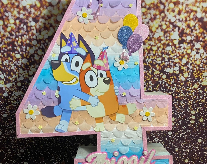 Bluey Pinata! 27”x16”x4” - Etsy