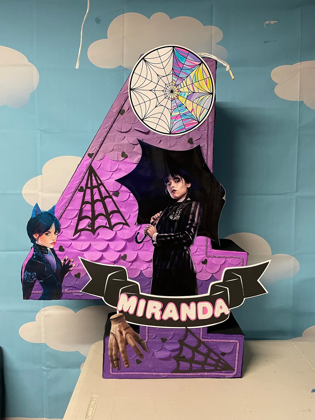 Wednesday Addams Pinata - Etsy