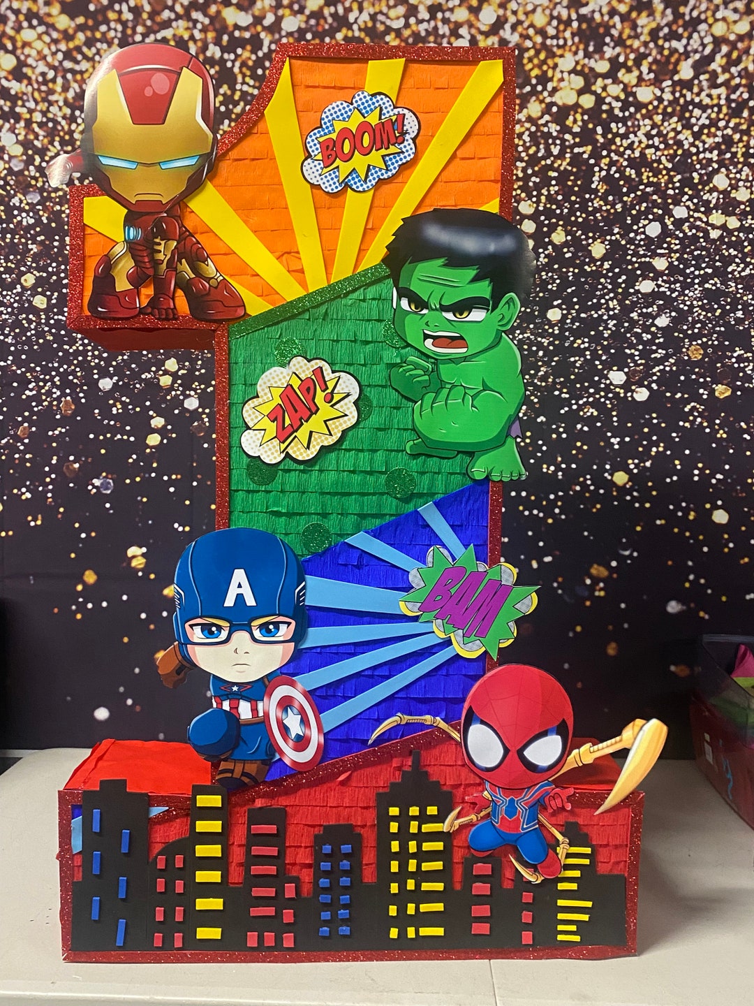 Baby Marvel Piñata - Etsy