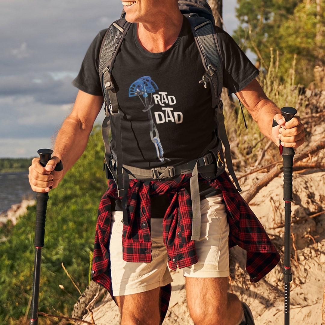 Traditional Climbing, Trad Dad Shirt, Comfy T-shirt, Funny Shirt, Gifts ...