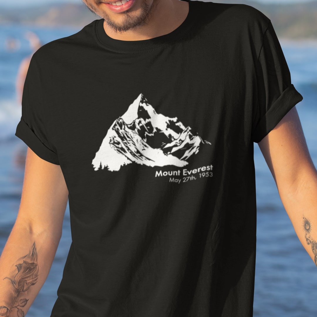 Mountain Shirt, Mount Everest, Rock Climbing Shirt, Gift for Climber ...