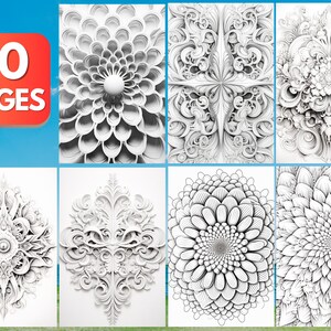 Mandalas Coloring Book Volume 2, 150 Pages, Mandala Coloring Pages ...