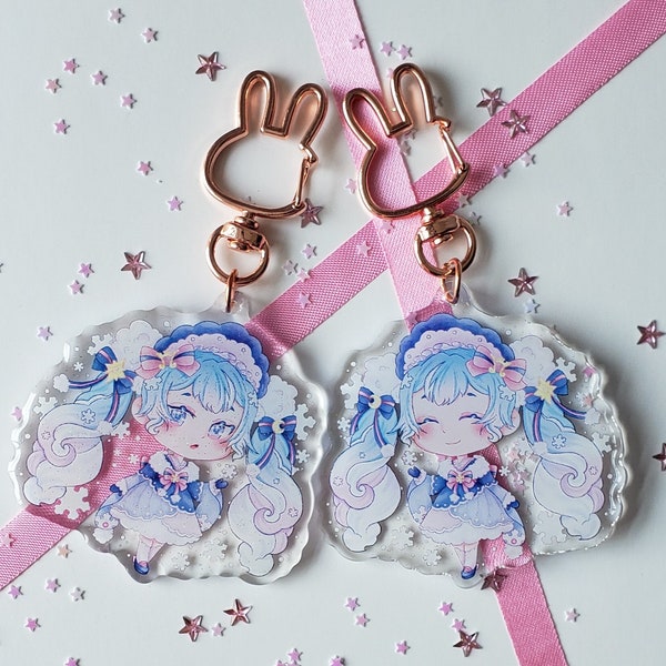 Snow Miku 2023 Keychain - Etsy