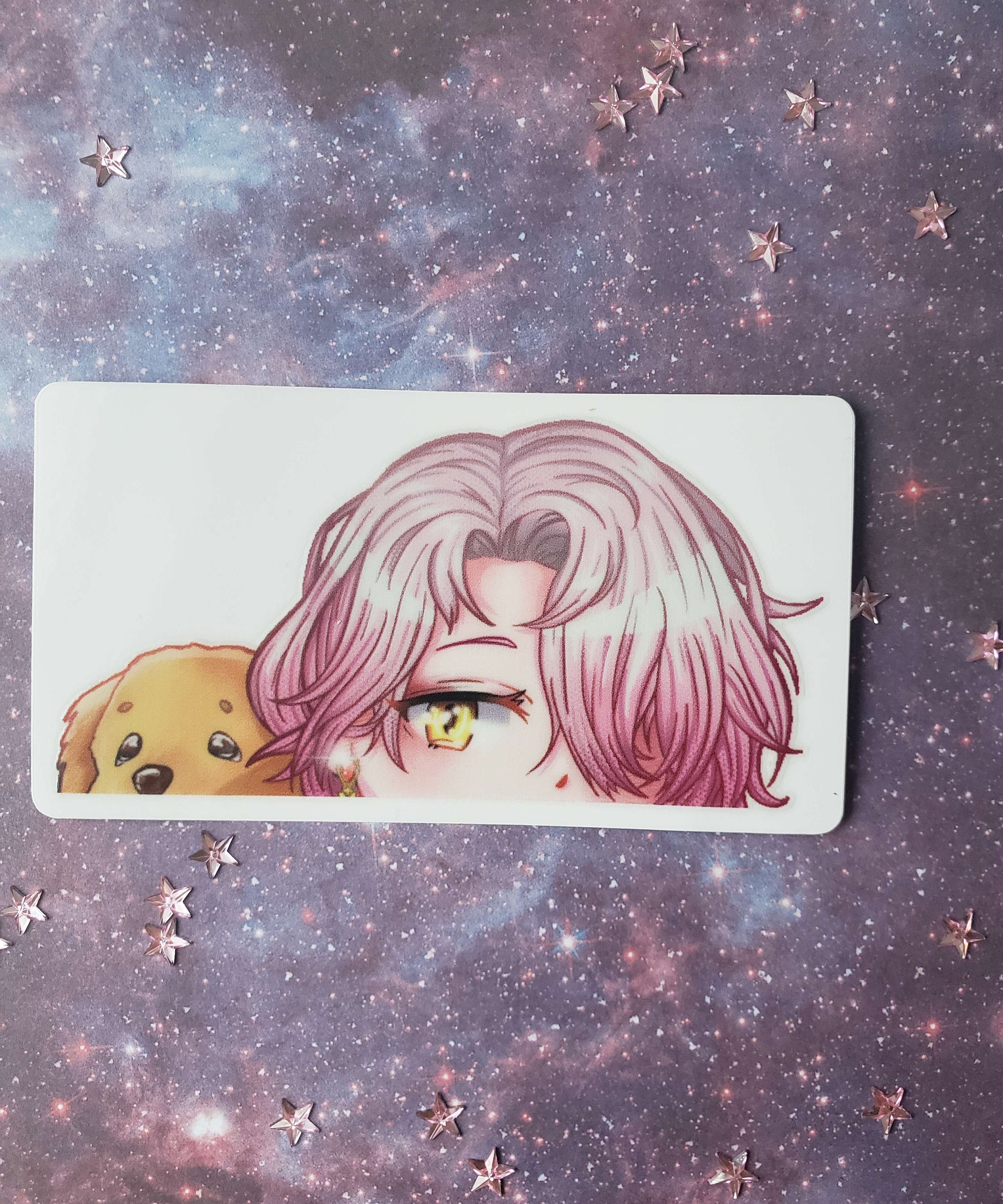 Nyanners and Aethel Peek Sticker - Etsy