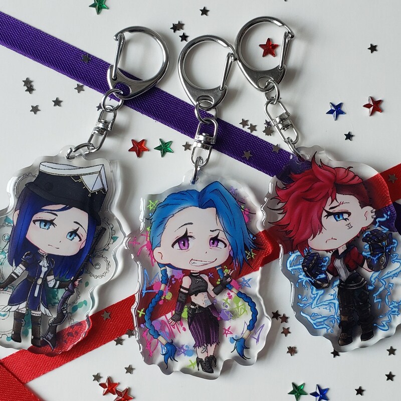 Arcane Keychain - Etsy