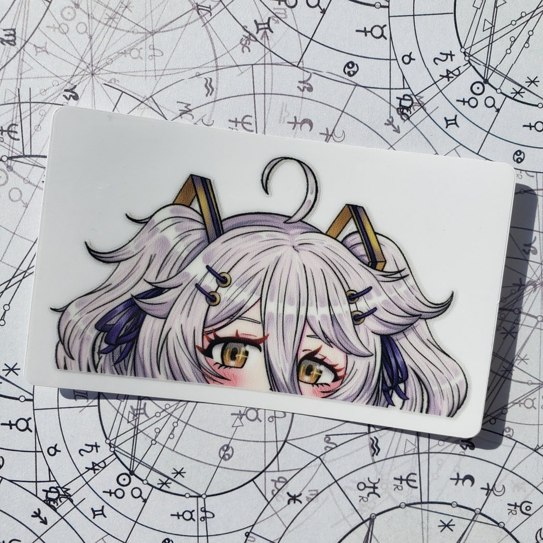 Henya the Genius Peek Sticker - Etsy