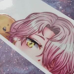 Nyanners and Aethel Peek Sticker - Etsy