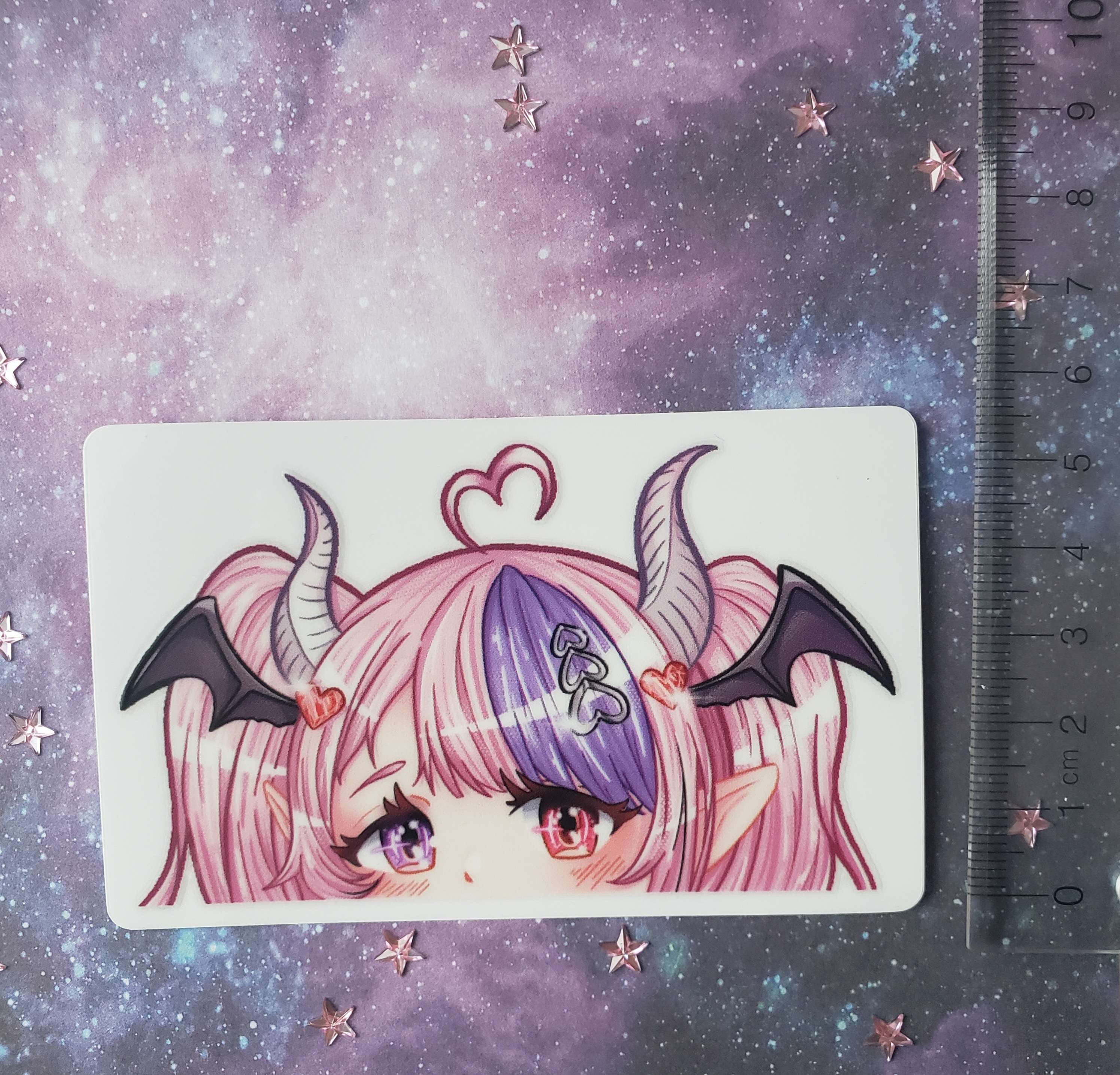 Ironmouse and Bubi Peek Stickers - Etsy