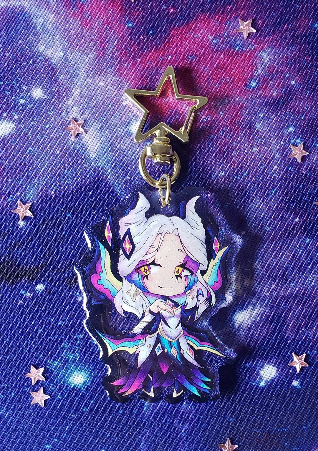 Star Nemesis Morgana Keychain Charm - Etsy