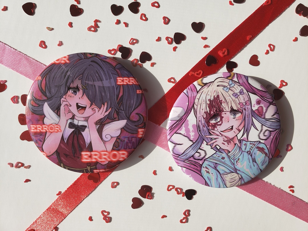 Needy Streamer Overload Buttom Pins (ame/kangel) - Etsy