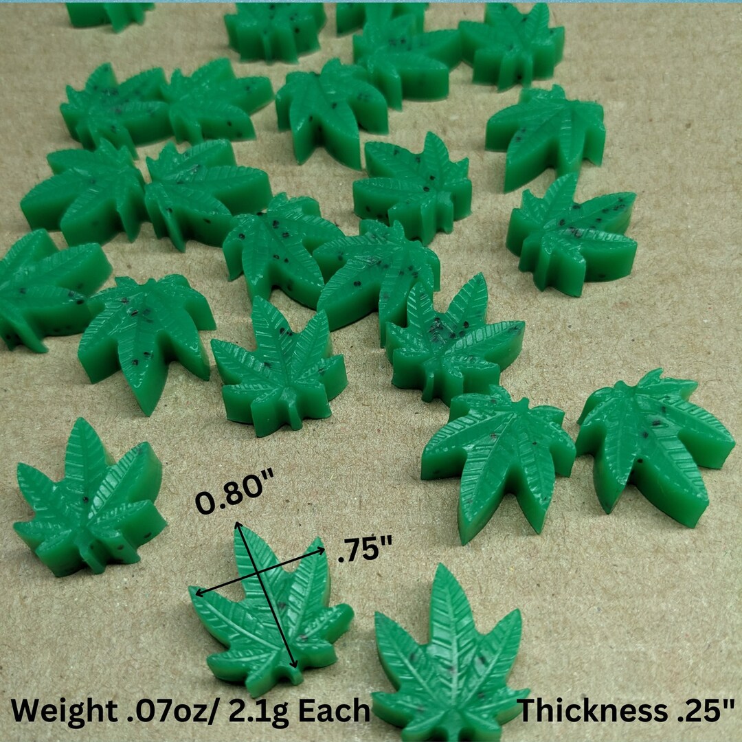Tiny Marijuana Leaf Hand Soaps | Travel-friendly | Funny, Unique Gifts ...
