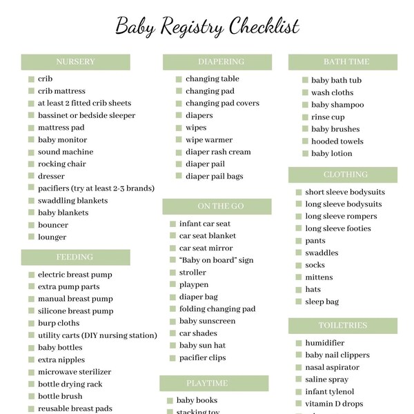 Baby Shower Reminder Card - Etsy