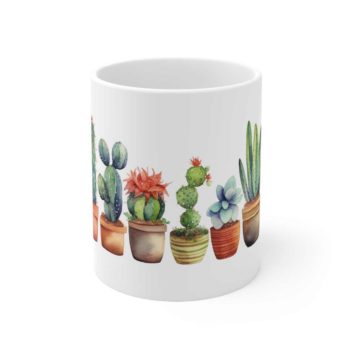 Cactus Coffee Mug Gift for Her Father's Day Gift Travel - Etsy